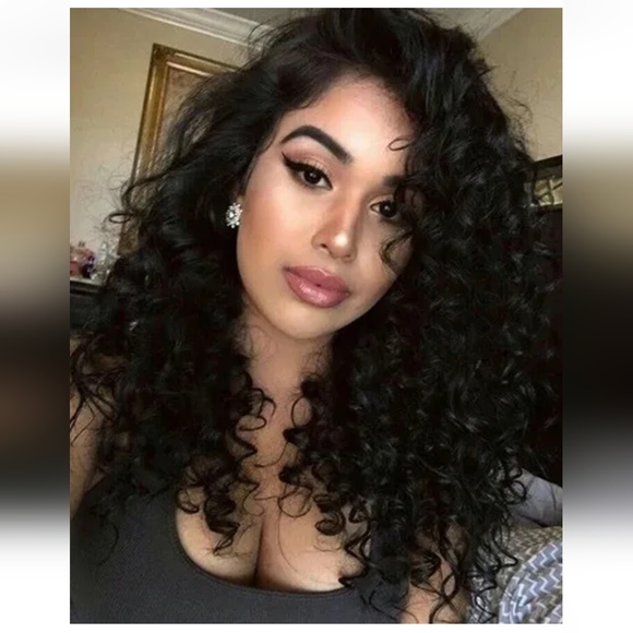 ExyFunShop (Accessories) | Hair | Womens Curly Wavy Chest Long Wigs ...